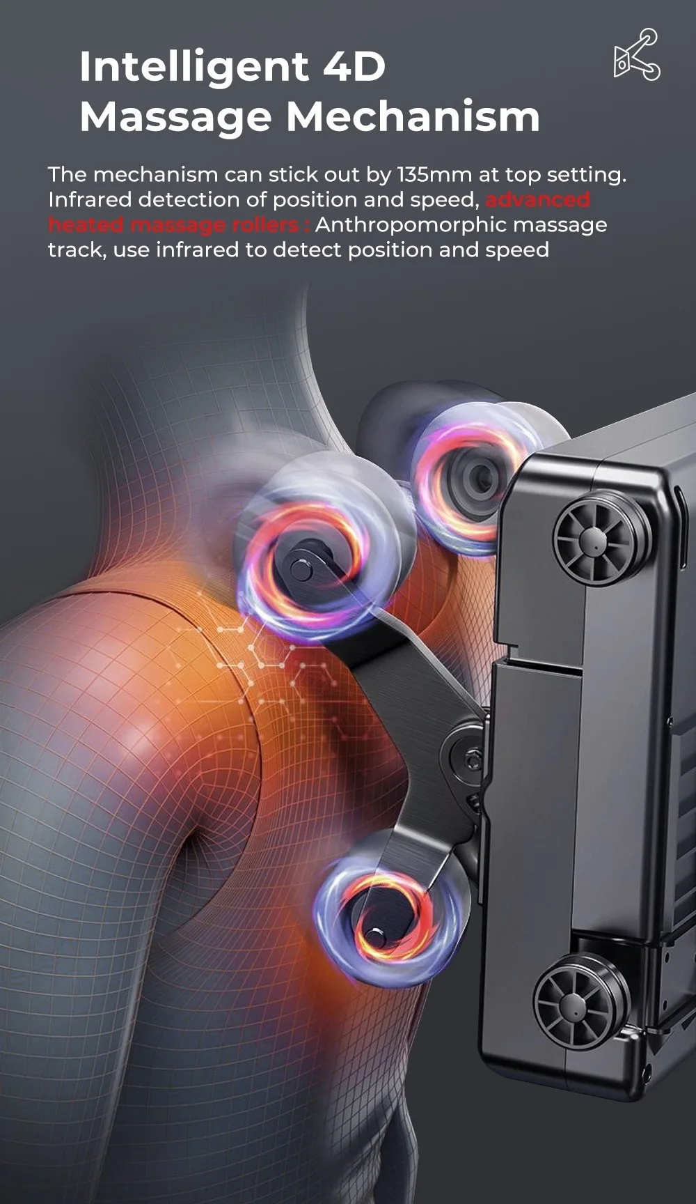 New Luxury Robotic Ai Technology 5d Vibration Spine Care Massage Chair ...