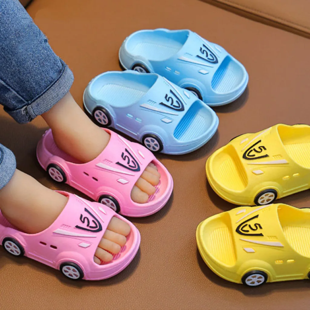 Summer Children's Slippers - Anti-Slip, Fun, and Comfort