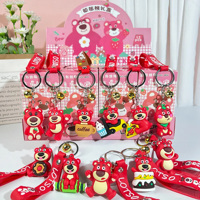 24 Pcs/set Sanrio Blind Box Keychain Kuromi Melody Cinnamoroll Anime ...