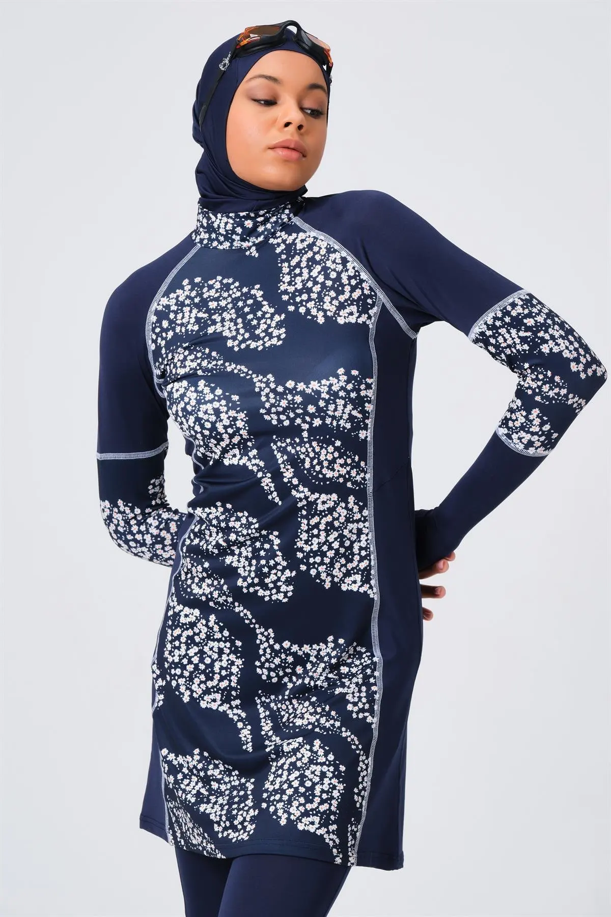 2024 Muslim Burkini Swimwear - Motive Force Muslimah Swimsuit