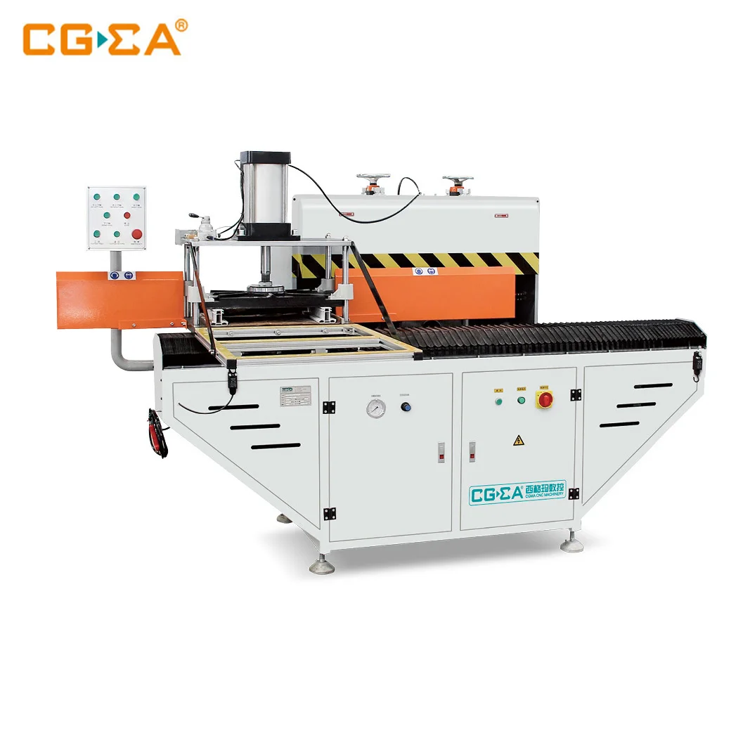 Cgma Combination End Face Milling Machine For Aluminum Profile ...