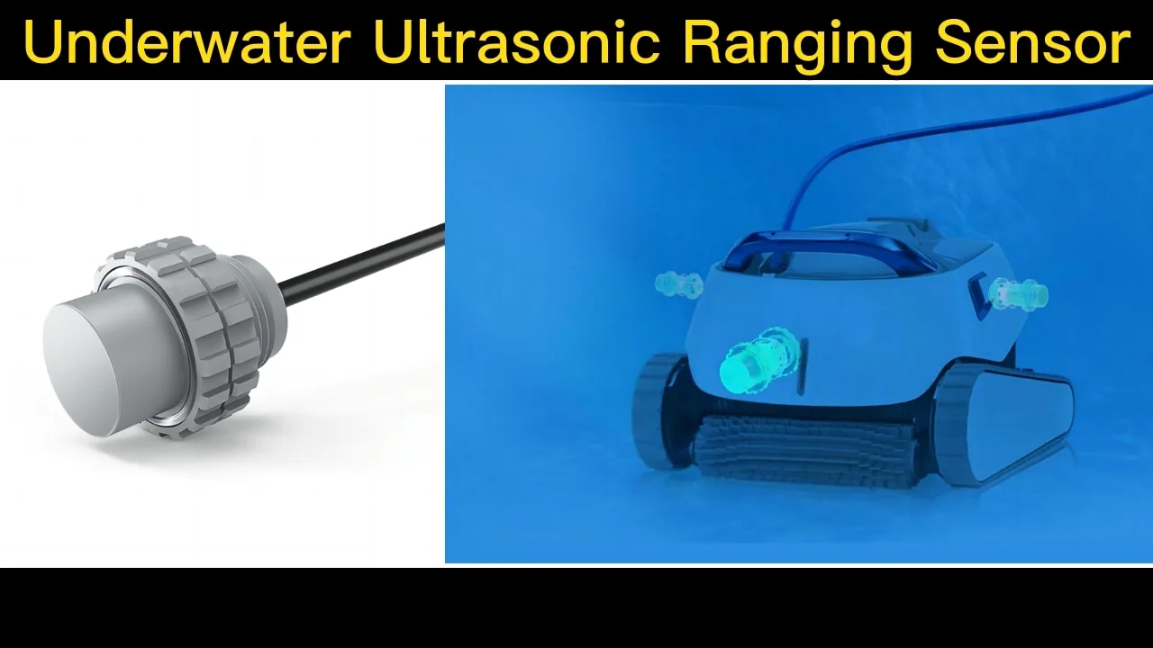 L04 Rs485 Uart Underwater 6 Meter Cordless Robotic Pool Cleaner Ultrasonic Sensor - Buy Obstacle ...