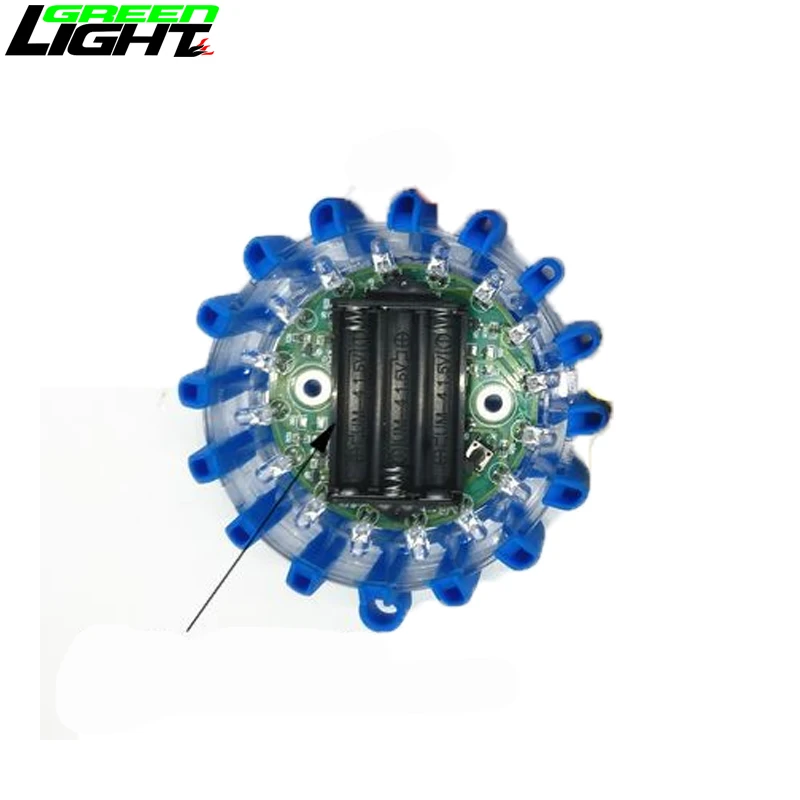 16 LEDs Warning Light Roadside Flare Flashing Breakdown Signal Light ...