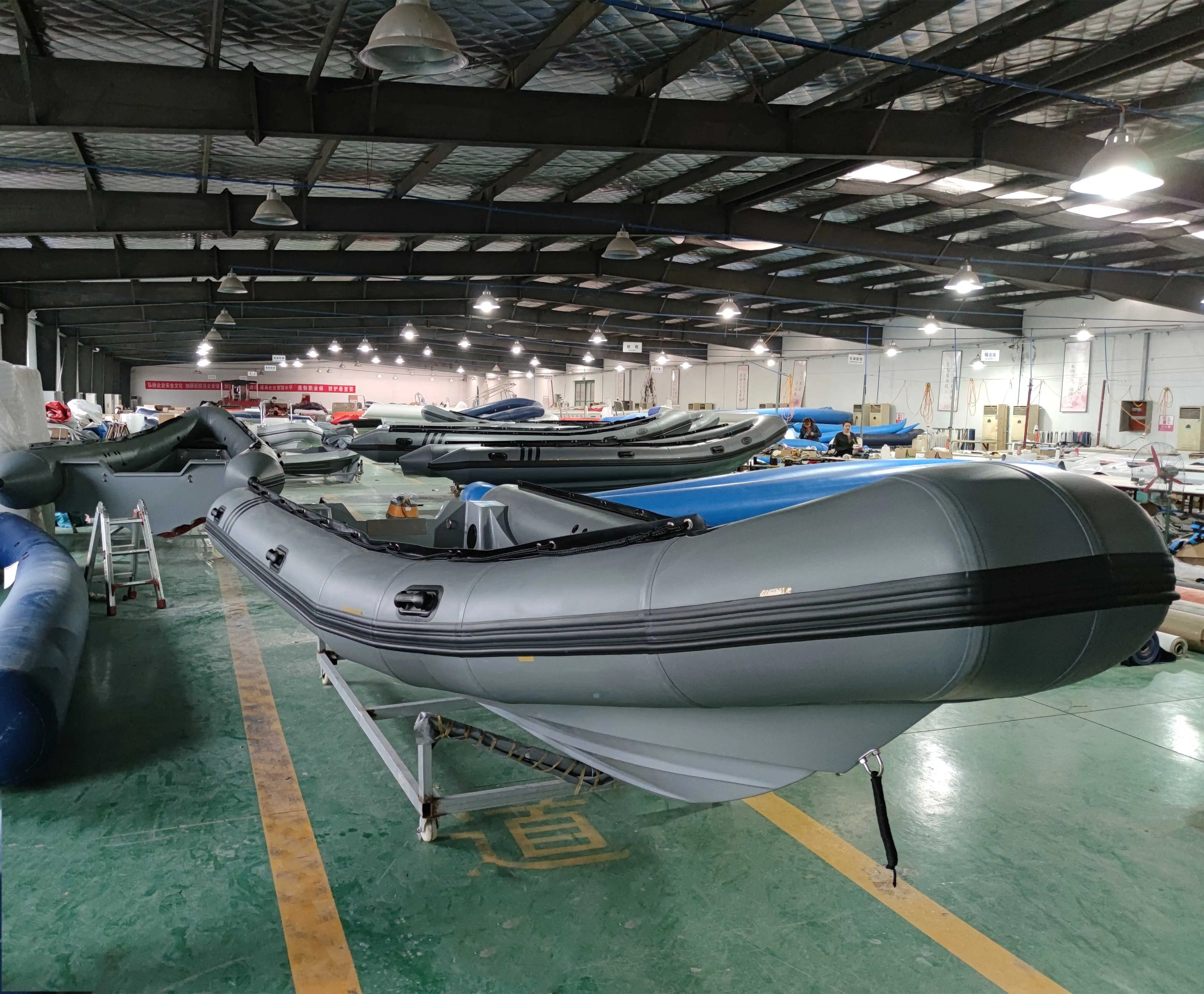 11.8ft Rib 360 Aluminum Hull Welded Hypalon Inflatable Boat - Buy ...