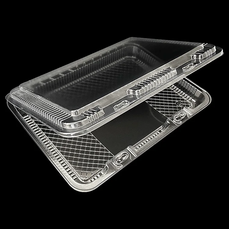 Plastic Clamshell Sushi Bento Boxes Disposable Boite Sushi Containers ...