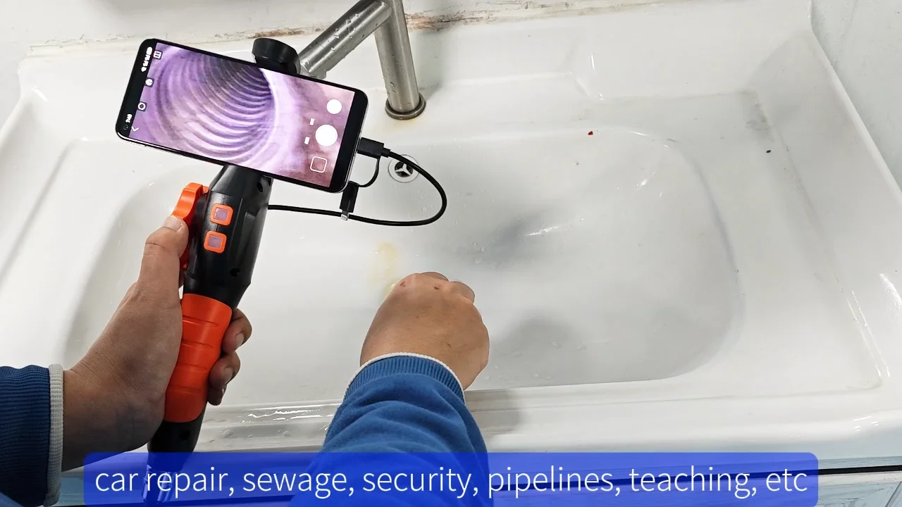 Dearsee 360 Degree Articulating Borescope 6.4mm Lens For Iphone ...