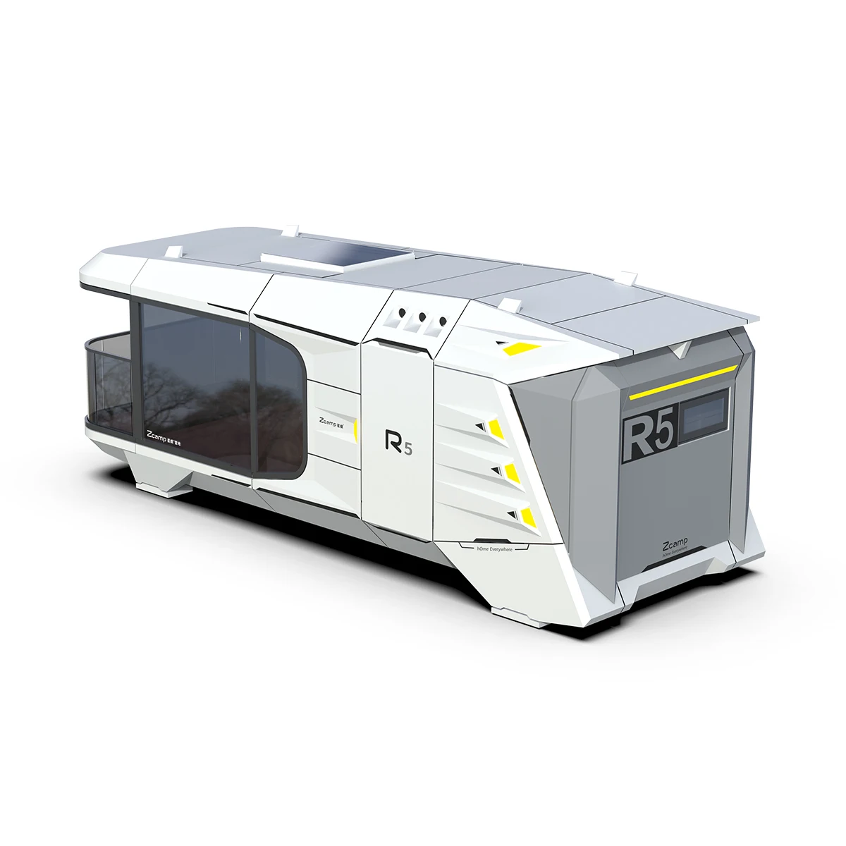 Wholesale Price Zcamp R5 Glass Tiny Camping Capsule Mobile Home Prefab ...