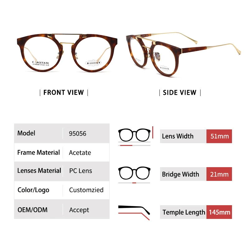 Shop High Quality Designer Italian Acetate Eyewear Frames