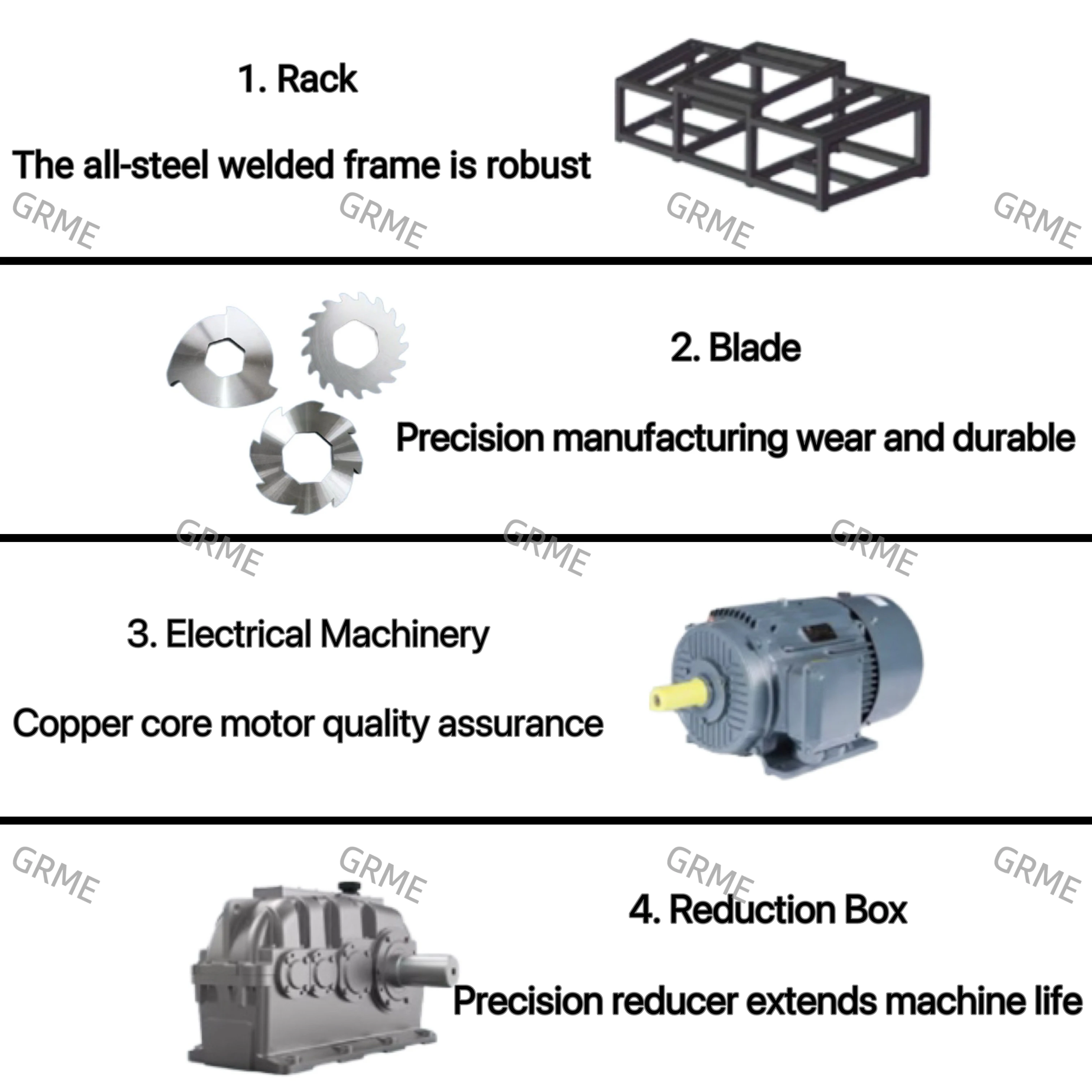Metal Scrap Shredding Industrial Rubber Shredder Machine Crusher Metal ...