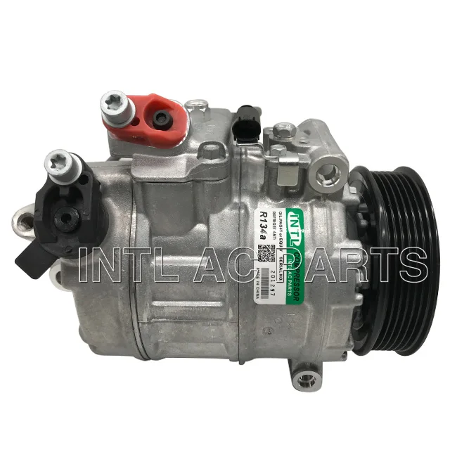 6pk 12v 7seu17c Car Air Conditioning Compressor For Bmw 64509174803 ...