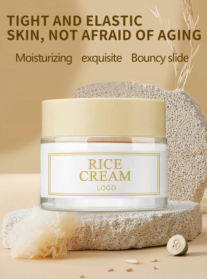 Oem Korean Face Cream Private Label White Rice Water Cream Skin ...