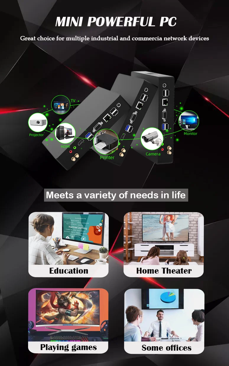 Portable System Unit N100 Industrial Computer 16gb Ram Core I7 I9 ...