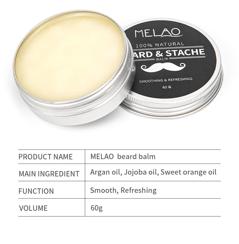 Custom Beard Balm For Men Scented Unscented Beard Balm Men's Skin Care ...
