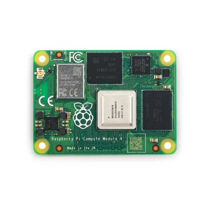 Raspberry Pi Compute Module 4 Cm4102000 With Wifi 2gb Ram Emmc Lite ...