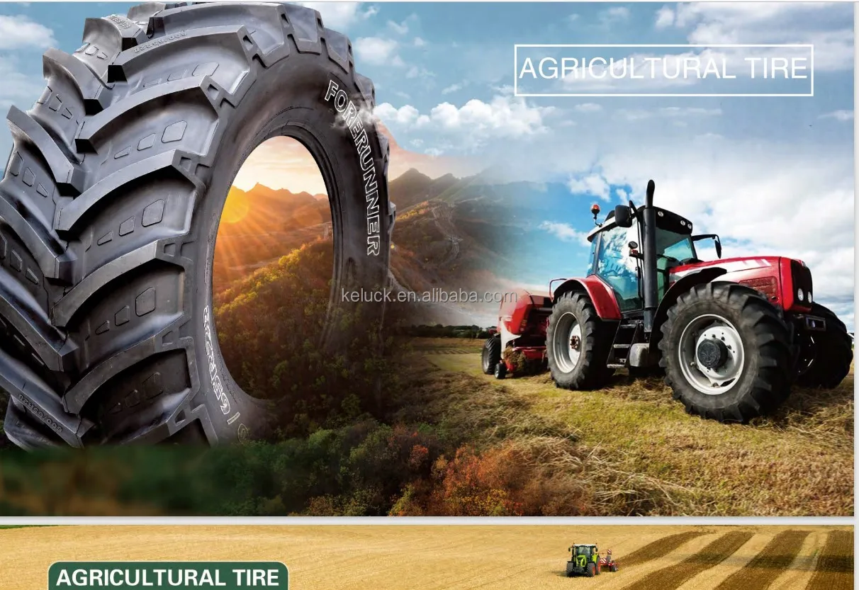 FORERUNNER TRACTOR TYRES - Durable Solid Tires for All Seasons