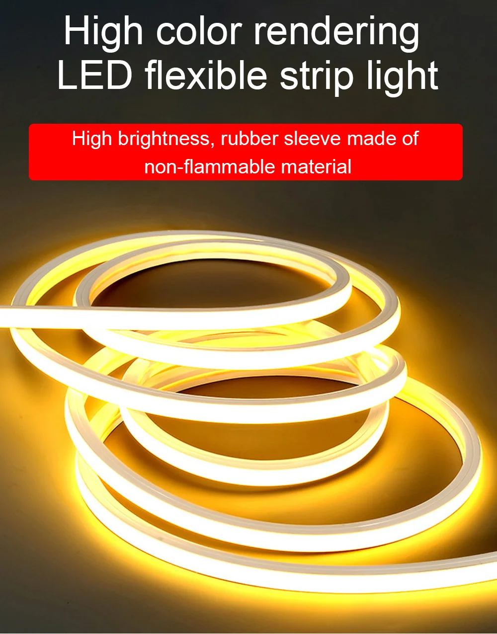 Led Neon Strip Lights 220v Lighting Led Band Ip65 Waterproof Led Rope ...