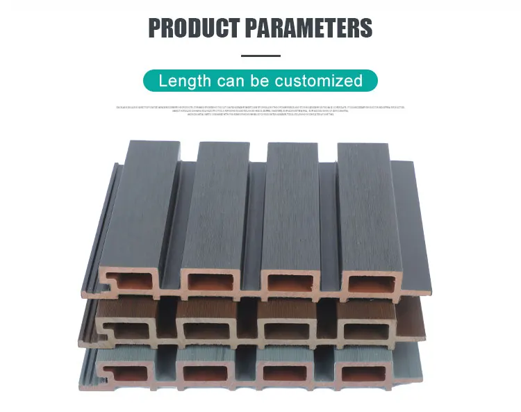 Cladding Wpc Wall Panel Wpc Laminated Fluted Wall Panel - Buy Wpc ...