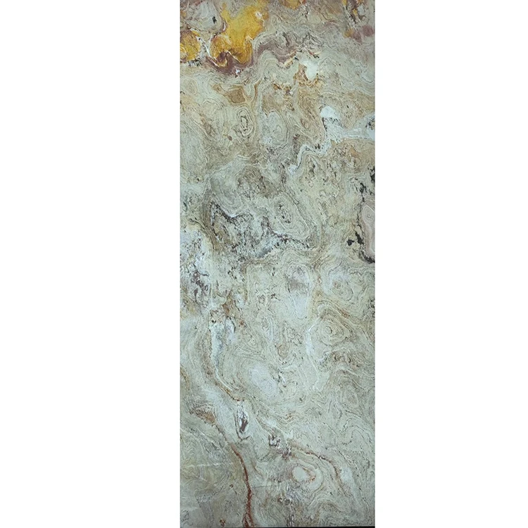 Natural Backlit Thin Marble Stone Veneer Sheet Luxury Translucent Stone ...