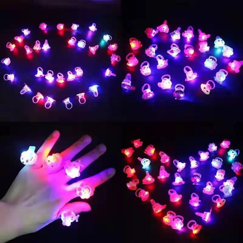 LED Finger Lights - Neon Party Supplies for Kids & Adults