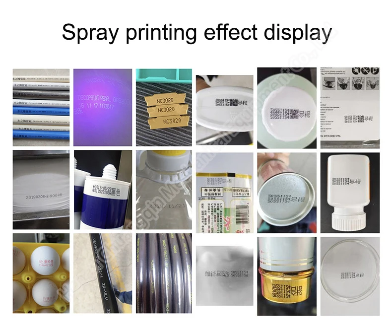 Cij Continuous Inkjet Printer Industrial Label Printing Small Character ...