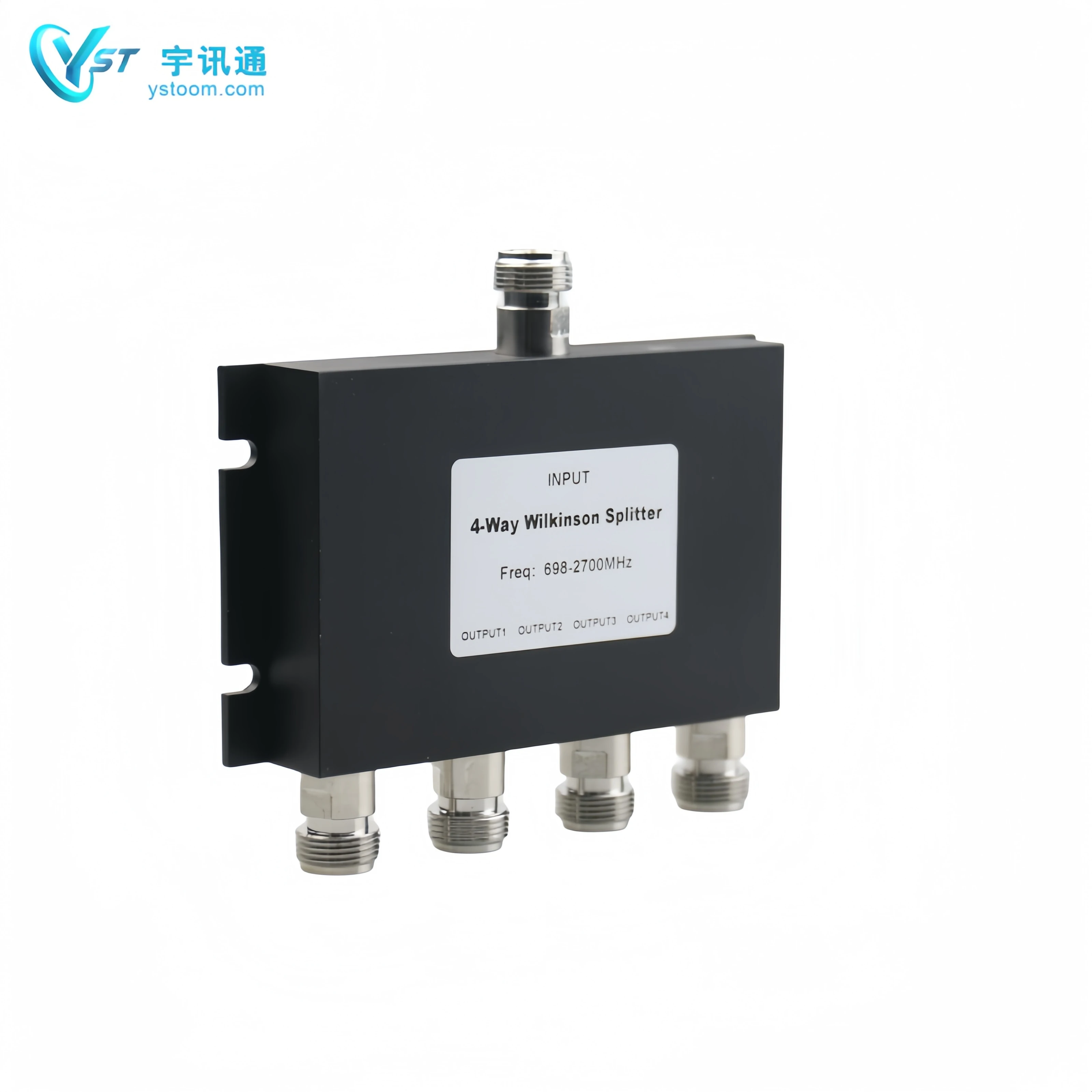 Rf Power Splitter Combiner 698-2700mhz Power 4 Ways Splitter N-female ...