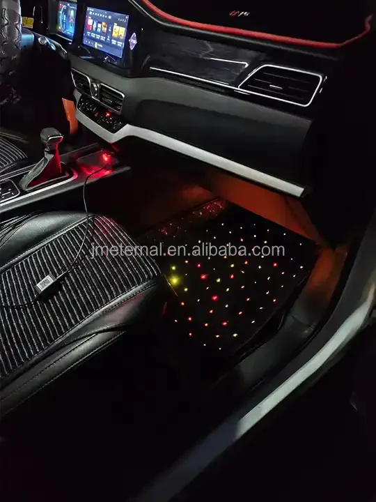 Fabric Custom Fibre Optic Starlight Full Set Car Carpet 4 Pieces ...
