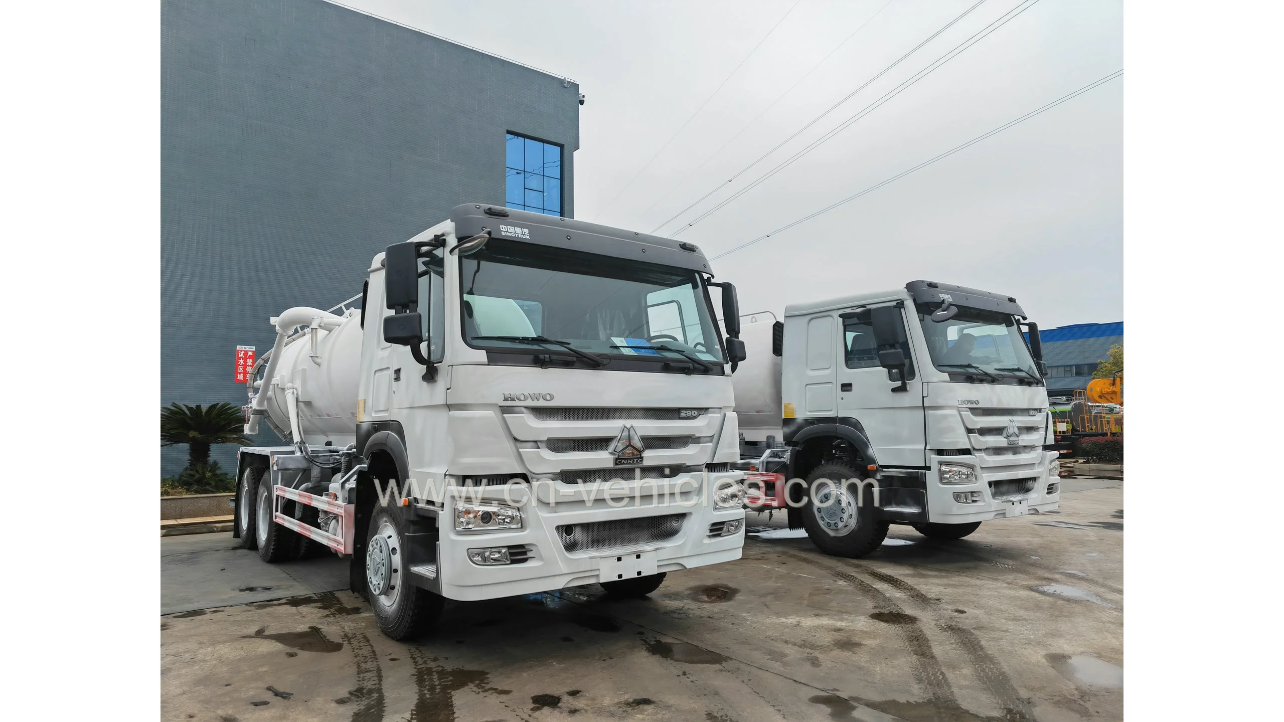 Giga Water Jetting And Suction Vacuum Truck 20000l High Pressure Mud ...