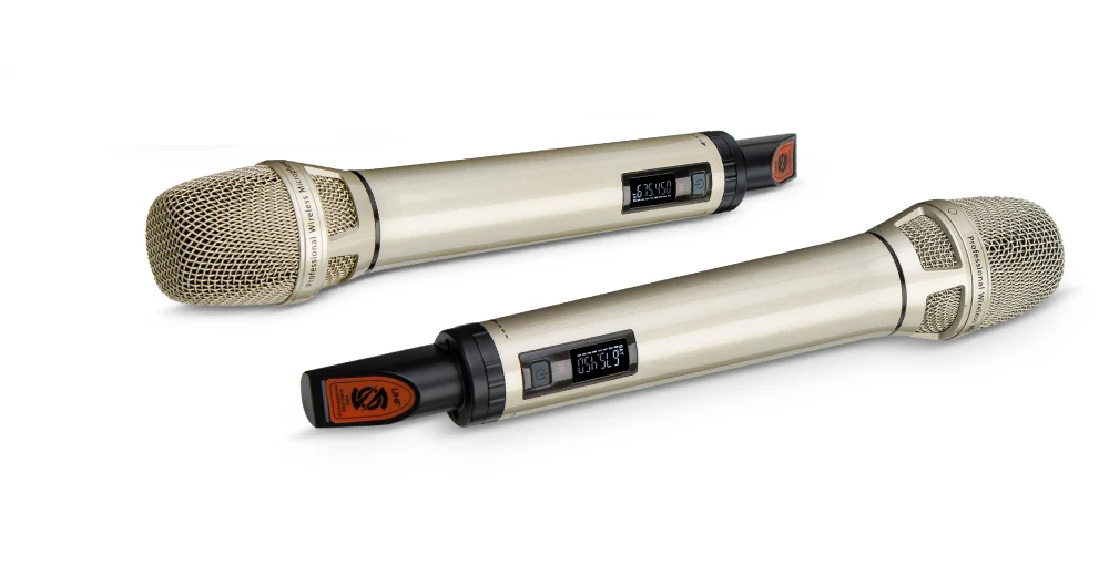 Professional Wireless Microphones - Ideal for Karaoke & Church