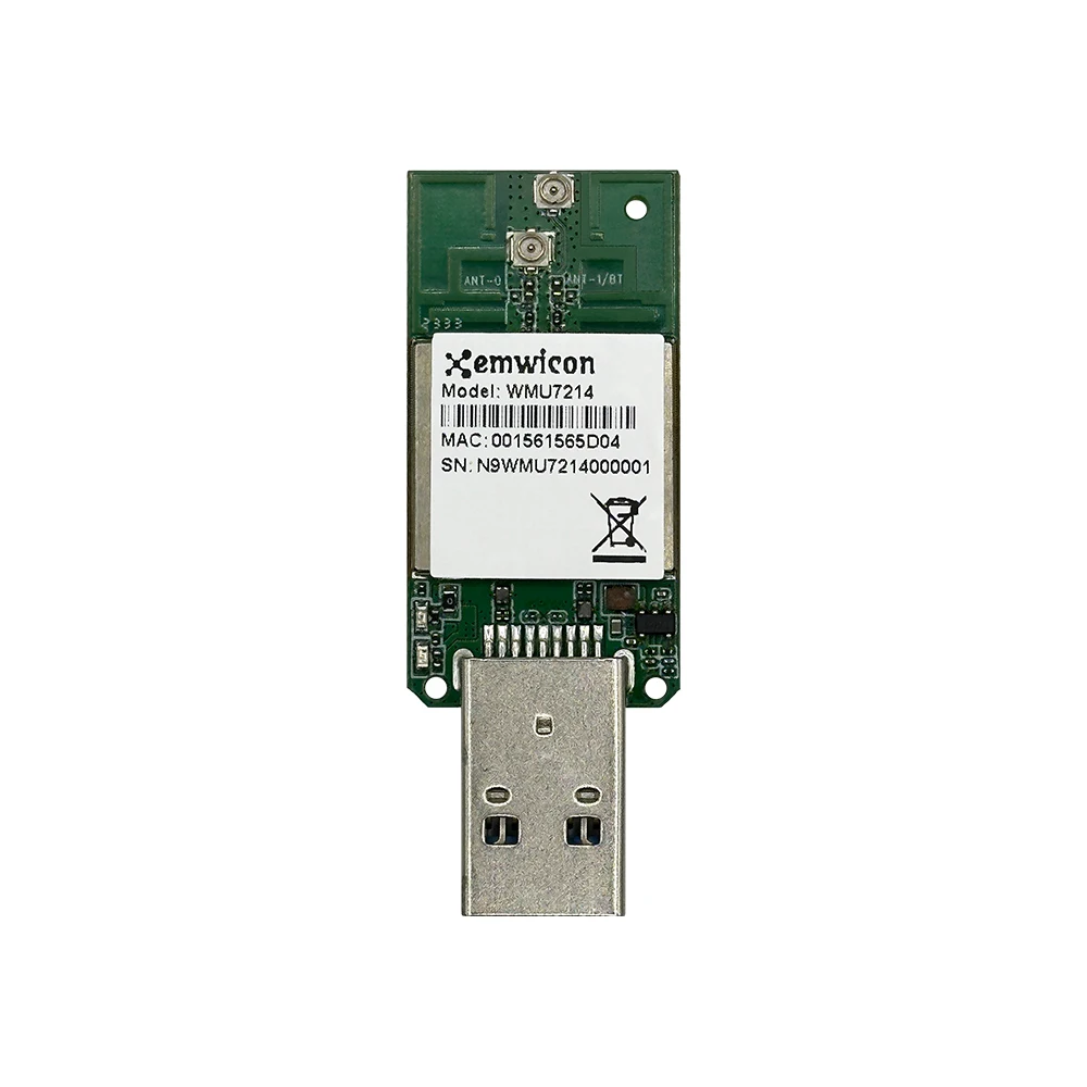2.4+5+6gbps 802.11ax Dbs Emwicon Wmu7214-u Realtek Rtl8852cu Wireless ...