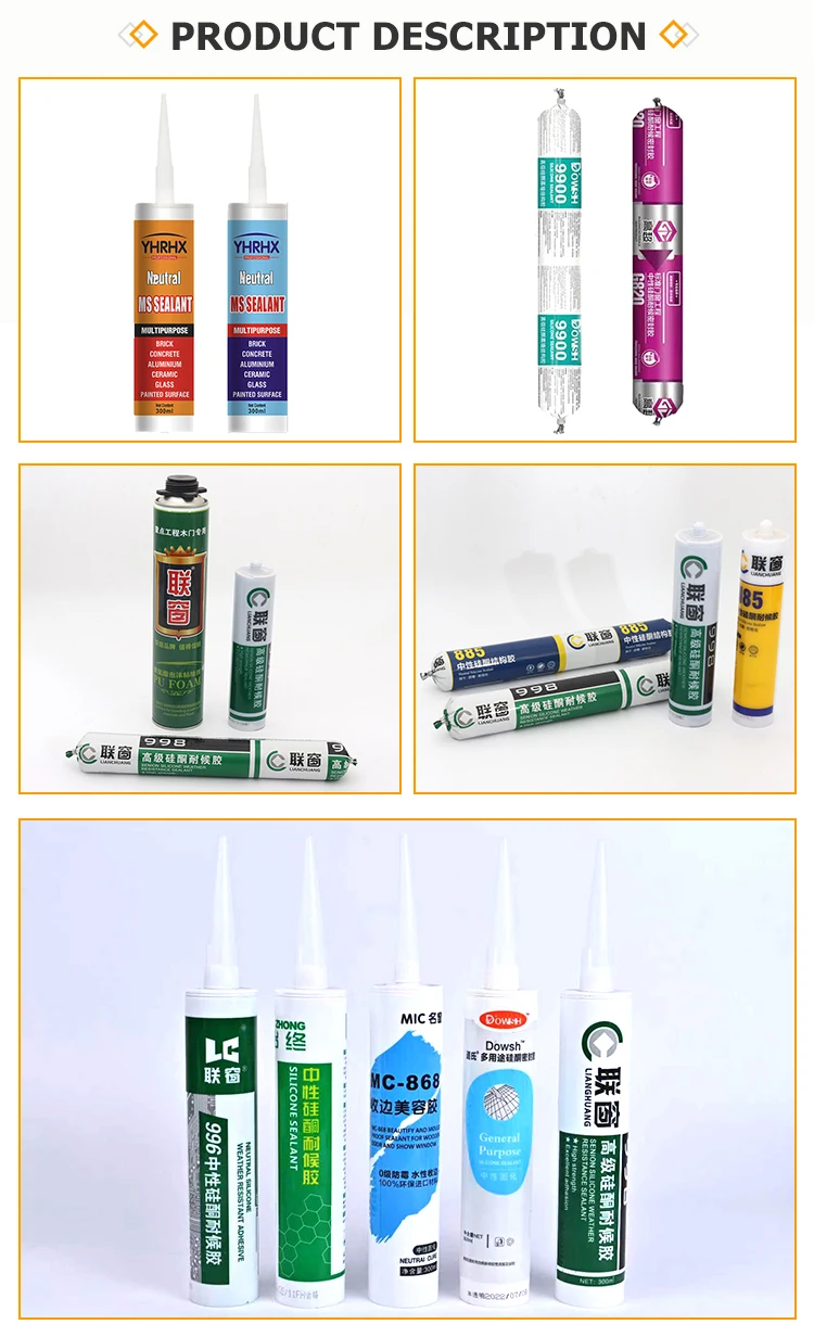 High Quality Eco-friendly Ms Sealant Neutral Environmentally Waterproof And Weather Resistant ...