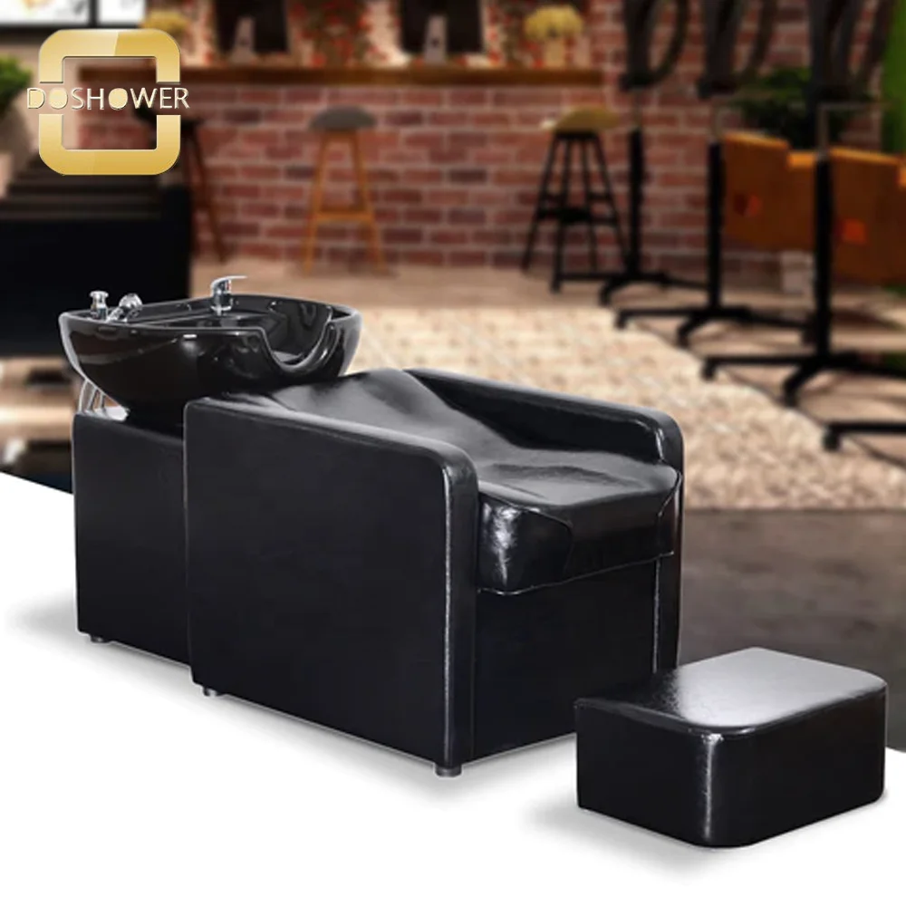 Salon Shampoo Bed For Comfort With Lay Down Shampoo Bed Unit For High ...