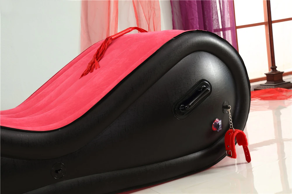 Adult Couple Love Game Chair with 4 Handcuffs Outdoor Sex Furniture