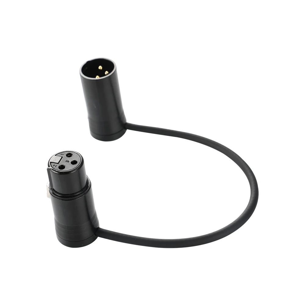 Audio Microphone Cables - Rotatable, Adjustable, Low Profile