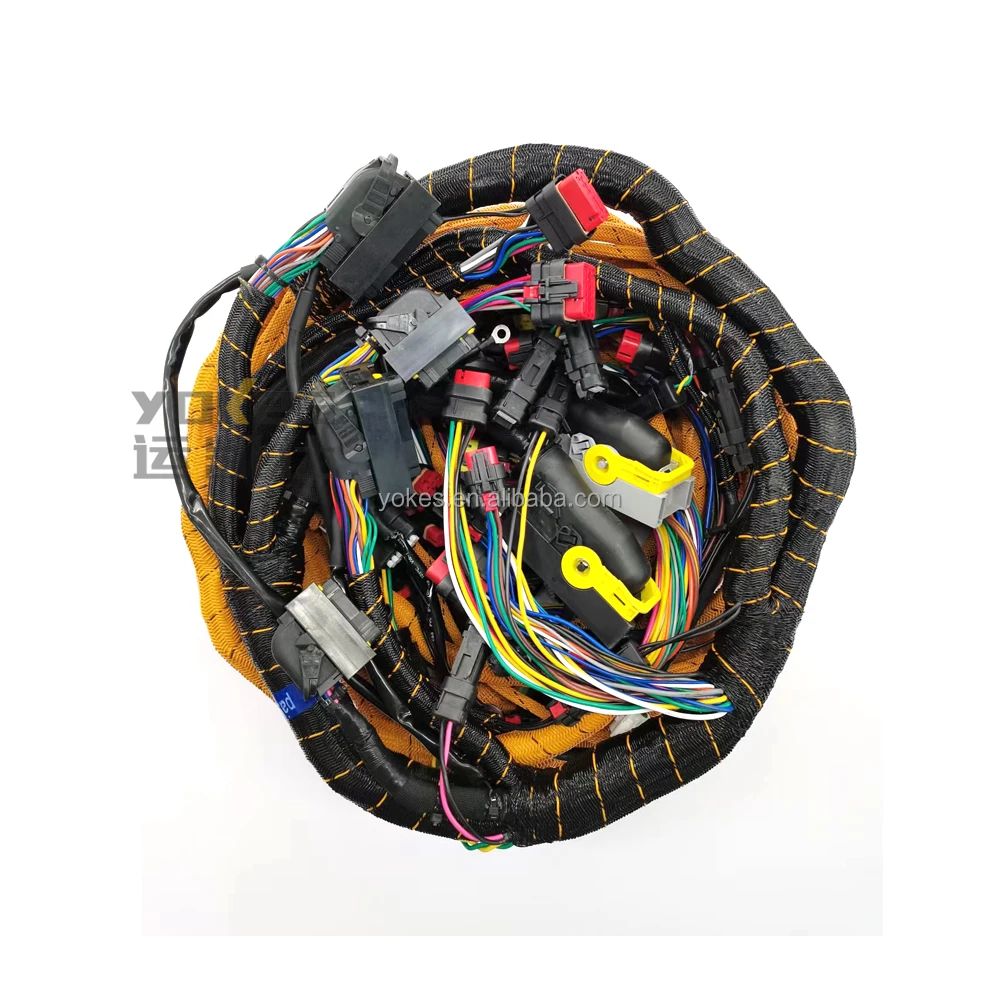 320GC C4.4 Engine External Wiring Harness Excavator Parts Factory ...