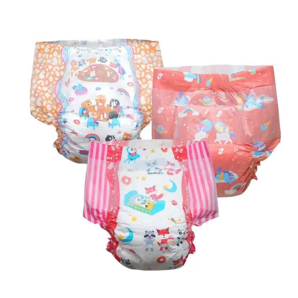 Custom All Printed Disposable Adult Baby Diapers - Newclears