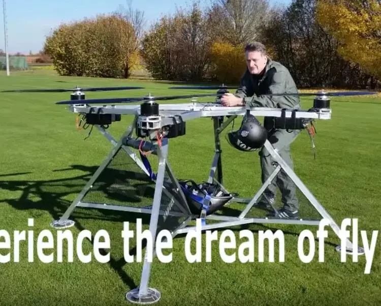 Manned Electric Flight 40kg High Tension DC Brushless Max Motor 7.5KW ...