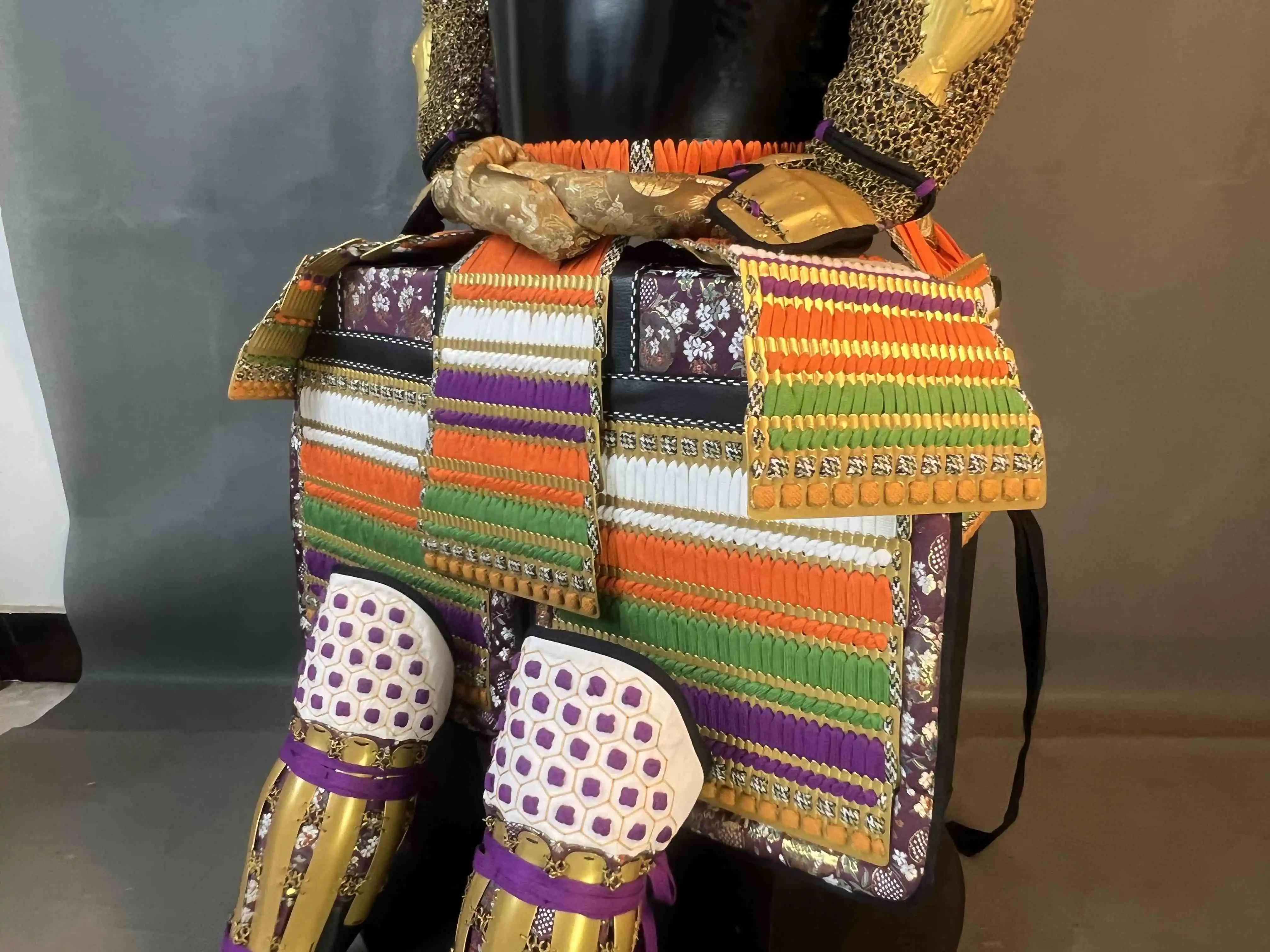 Wearable Samurai Armor for Kids - Minamoto Yoshitsune Style
