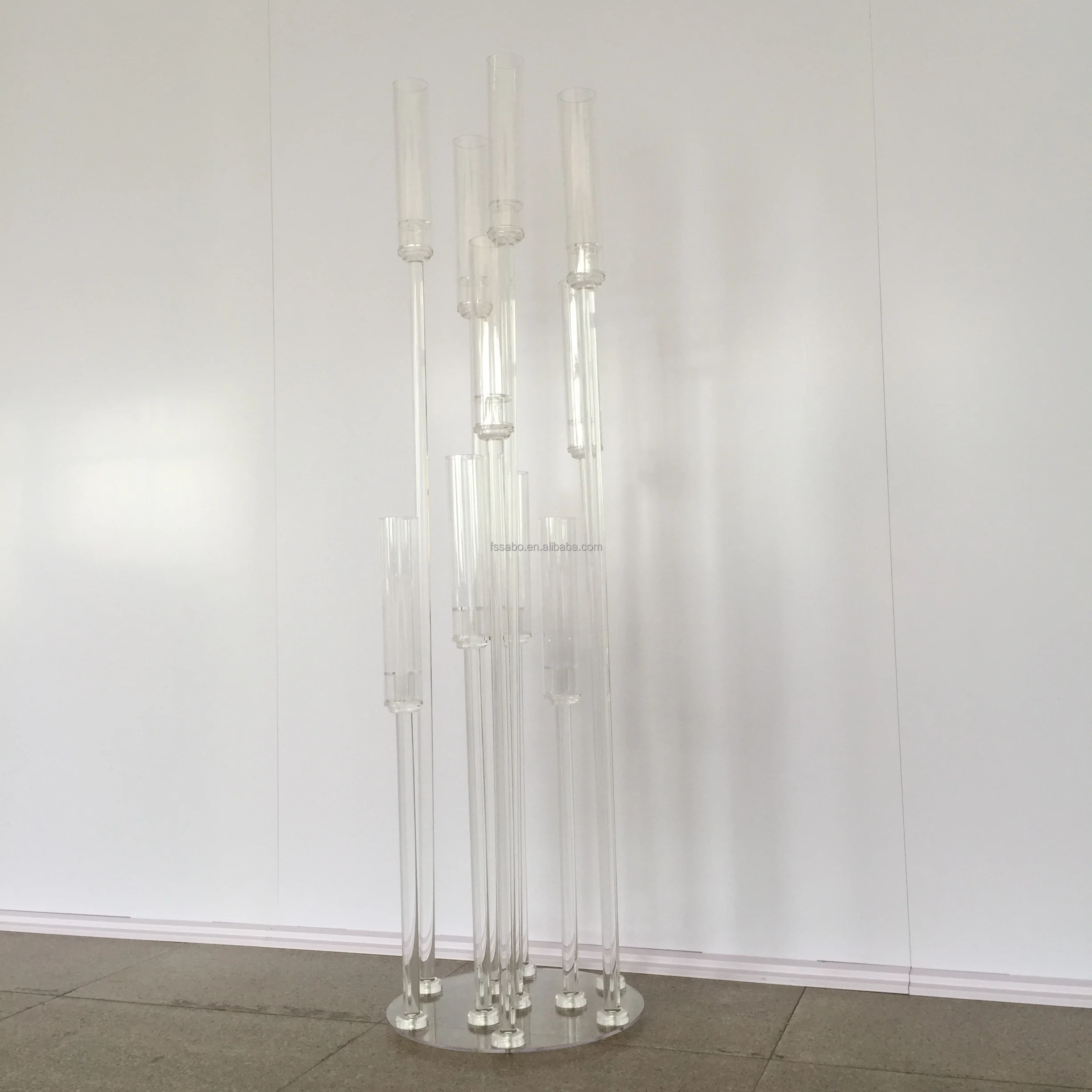 Acrylic Transparent Round Table - Perfect for Dining & Weddings