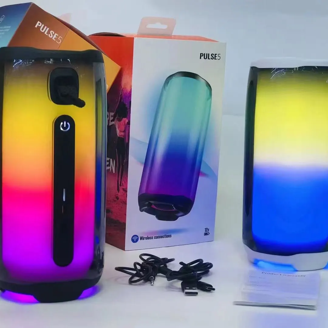 Portable Outdoor Colorfor Pulse 5 Speaker Deep Bass Rgb Party Led ...