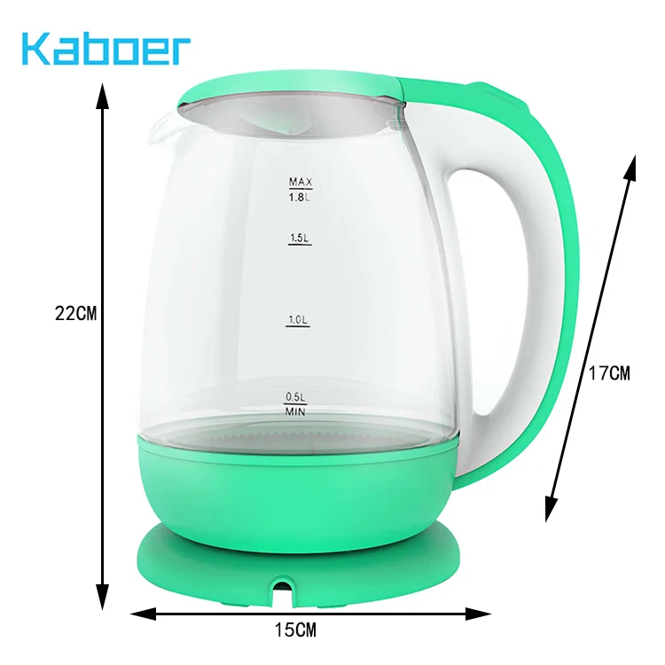 1.8l Smart Glass Electric Kettle For Home Appliance Fast Water Boil ...