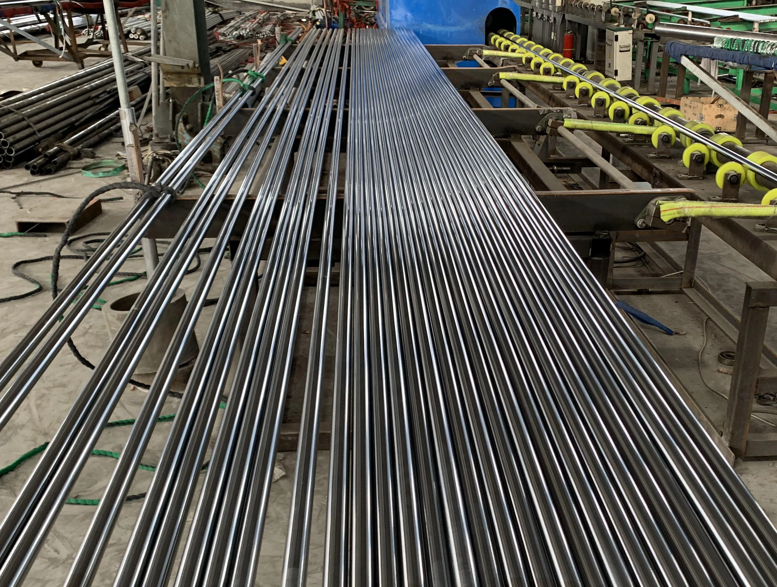 25 Straight Line Chrome Plated Hardened Hard Shaft High Carbon Bearing ...