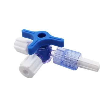 Plastic Disposable Luer Lock Sterile 3 Way Tube Connector Stopcock ...