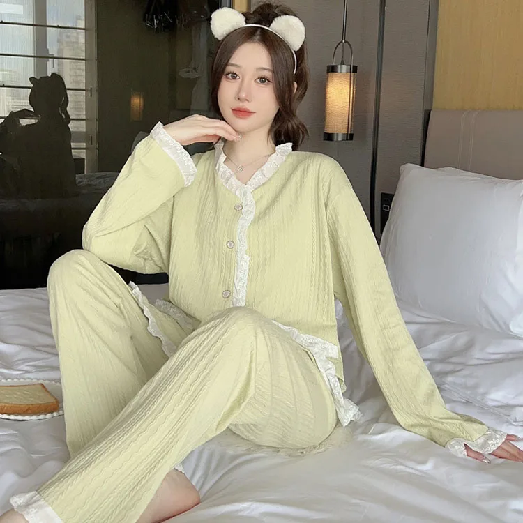 Wholesale Women Sleepwear Spring Pijama Pillama De Mujer Sweet ...