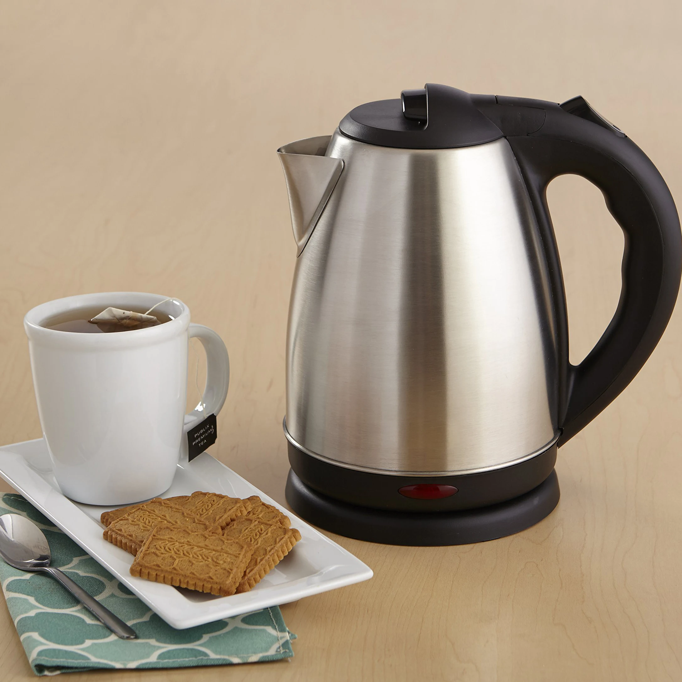 Wholesale 1.8 L Cordless Stainless Steel Water Kettle