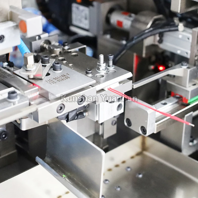 Full Automatic Wire Cutting Crimping Housing Inserting Machine With ...