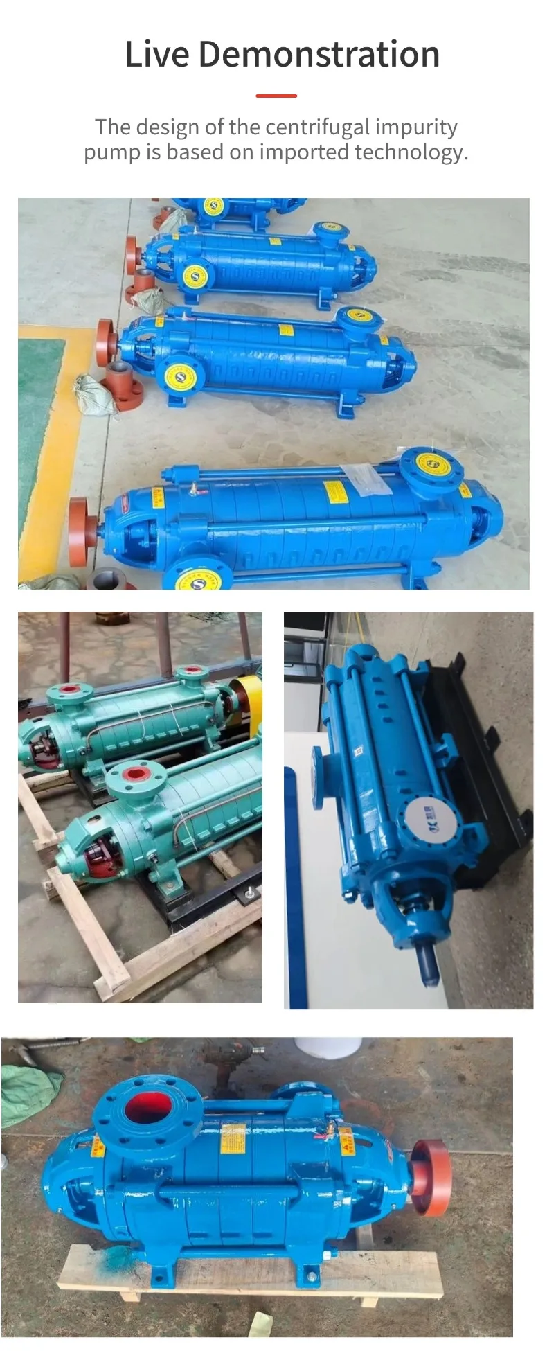5.5hp Stainless Steel Horizontal Multi-Stage Centrifugal Booster Pump ...