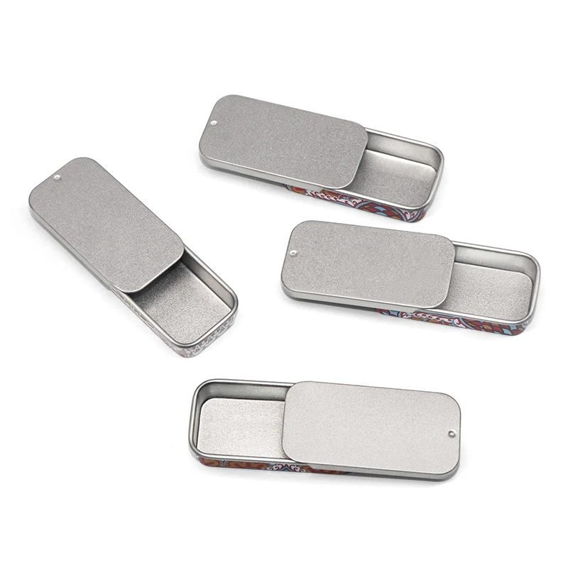 Small Slide Lid Lip Storage Tin case Packaging Metal Tin Box| Alibaba.com