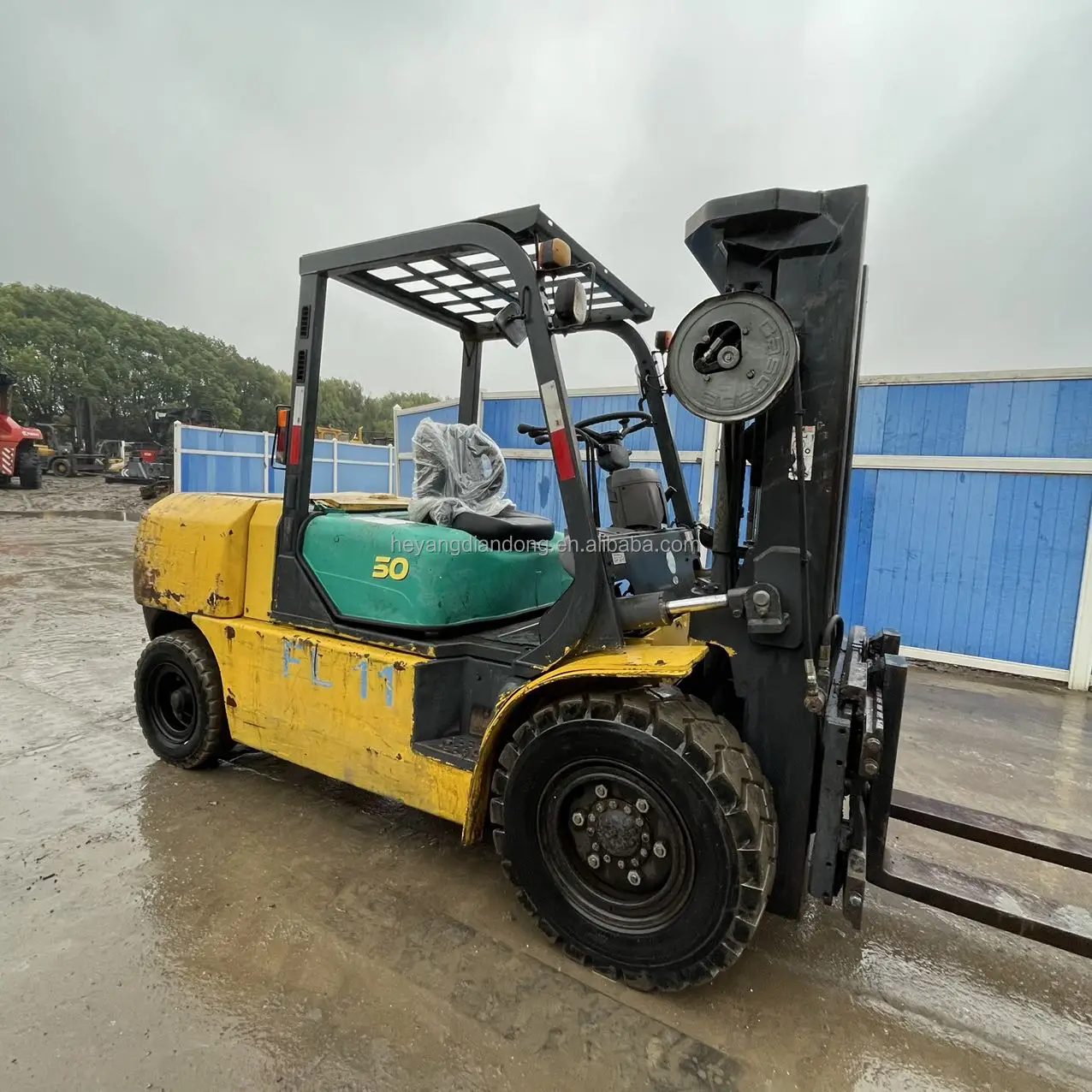 5 Ton Used Forklift Komatsu Fd50 With Good Condition For Sale - Buy 5 ...