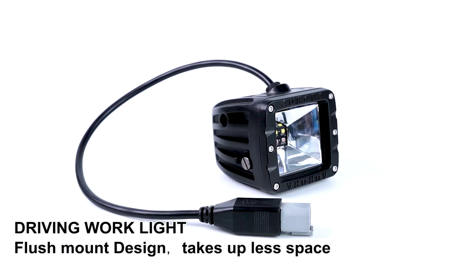 Aurora Led Pods Light 3 Inch 12w Scene Light 120 Degree Beam Pattern ...