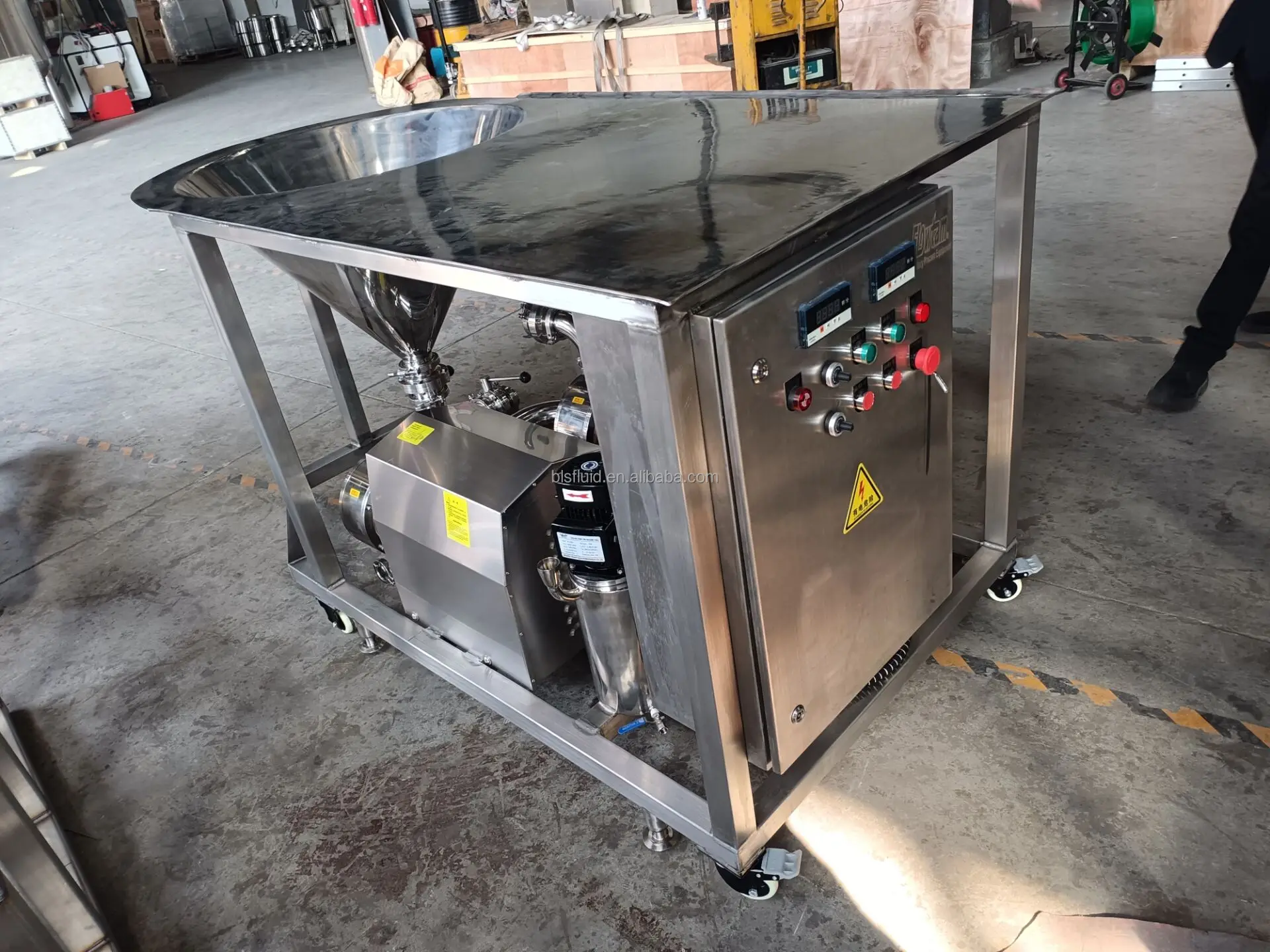 Industrial Powder and Liquid Dosing Mixer Automatic System Sugar Powder ...